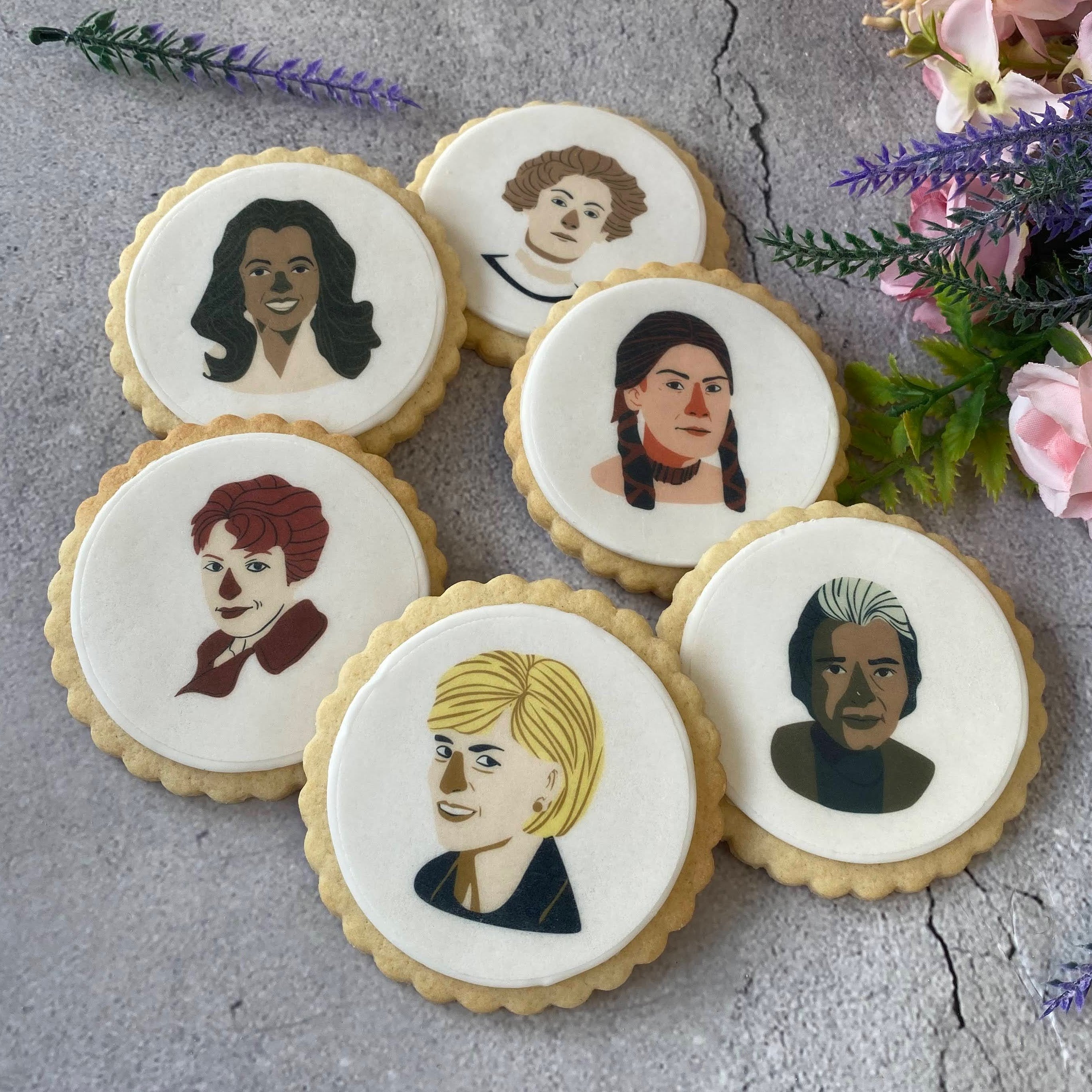 Bespoke International Women's Day Biscuits | The Biskery | The Biskery